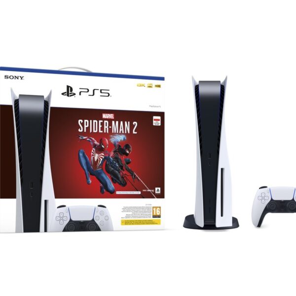 SONY PS5 Playstation 5 C Chassis + DS5 kontroler White + Marvel’s ...