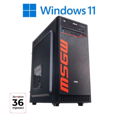 Stolno Računalo MSGW Office i3 i101, Intel Core i3 12100, 8GB RAM ...