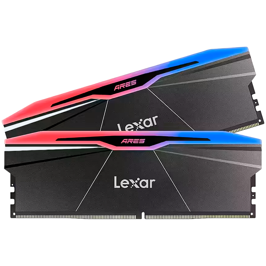 Lexar Ares 2.0 DDR5 6000 CL26 1.35V Memory with heatsink and RGB ...